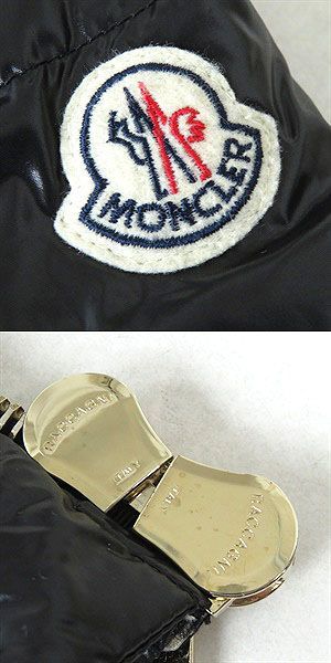 極 正規品 MONCLER モンクレール レディース JOINVILLE GIUBBOTTO ジョアンヴィル ダウンコート ロング丈 ブラック ...
