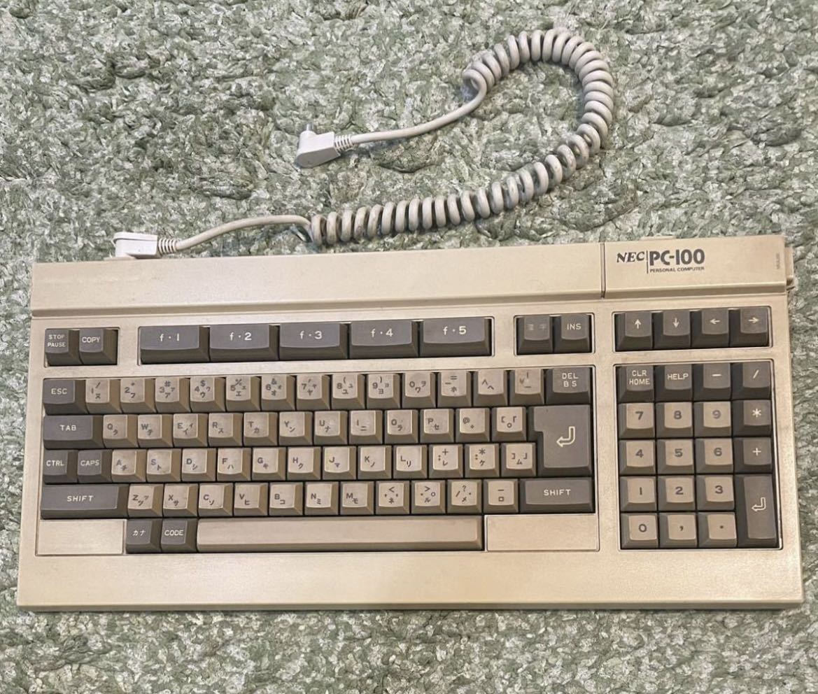 NEC PC-100 PC-10030 PC100用のキーボード(その他)｜売買されたオークション情報、yahooの商品情報をアーカイブ公開 ...