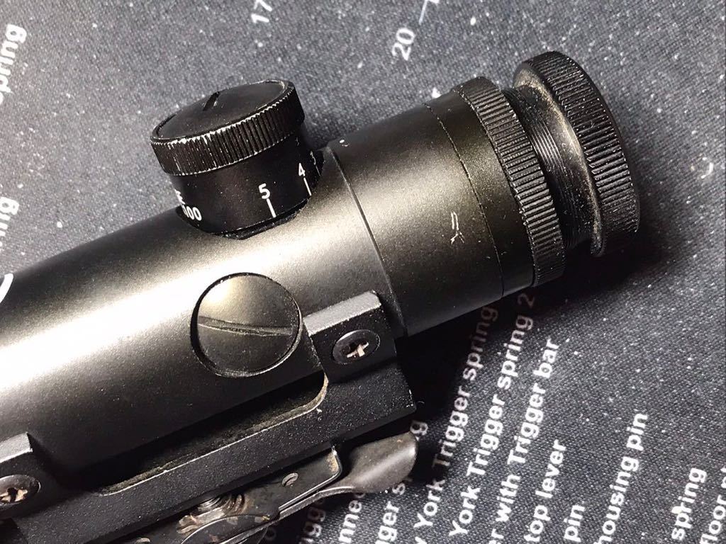 COLT スコープ 4x20 検 電動ガン M4 MP5 M14 hk416 scar AK G&P VFC arctaurus G&G 東京 ...