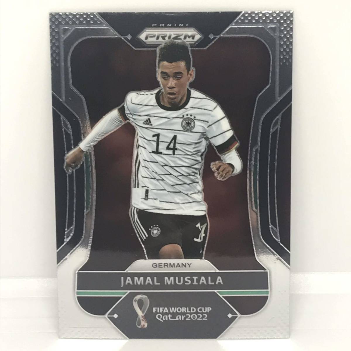 JAMAL MUSIALA #108 base card PANINI PRIZM FIFA WORLD CUP QATAR 2022 ...