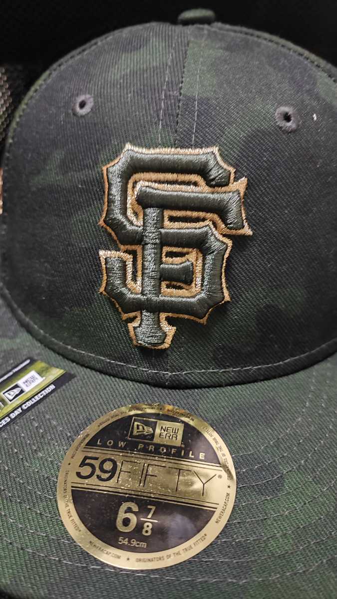 NEW ERA ニューエラ 59FIFTY Armed Forces キャップ - MLB サンフランシスコ ジャイアンツ San Francisco Giants 6 7/8 54.9cm ...