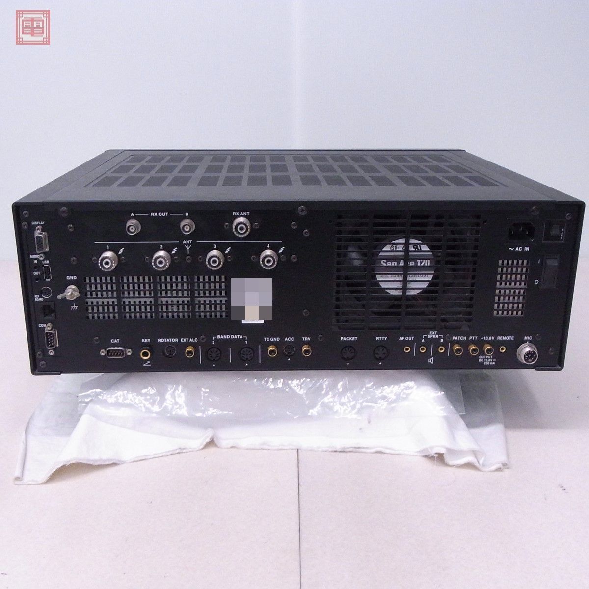ヤエス 八重洲 FTDX9000 Contest HF帯/50MHz 200W 取説 元箱 内蔵オプション付 FTDX-9000 コンテスト ...