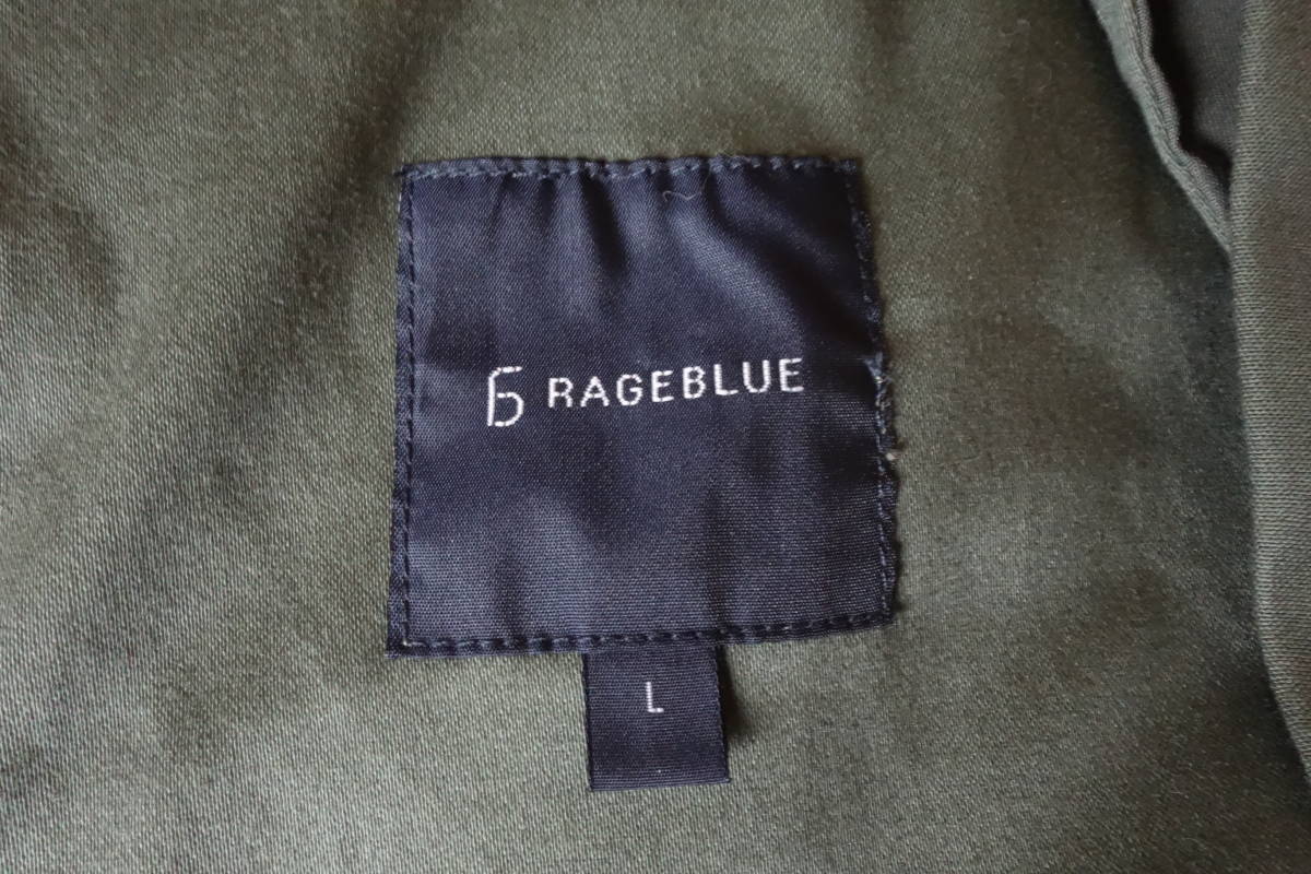 RAGEBLUE レイジブルー M51 タイプ ミリタリー ハーフコート 上着 アウター(レイジブルー)｜売買されたオークション情報、yahooの商品情報をアーカイブ公開 - オークファン ...