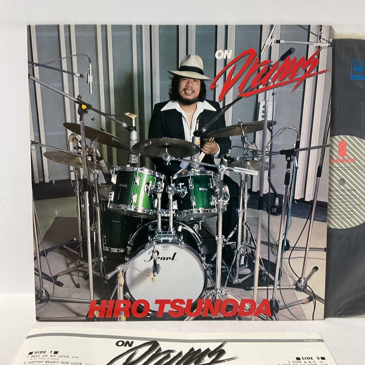つのだひろ / オン ドラムス / LP レコード / VIH-6032 / 1978 / HIRO TSUNODA / ON DRUMS(その他)｜売買されたオークション情報、yahooの ...