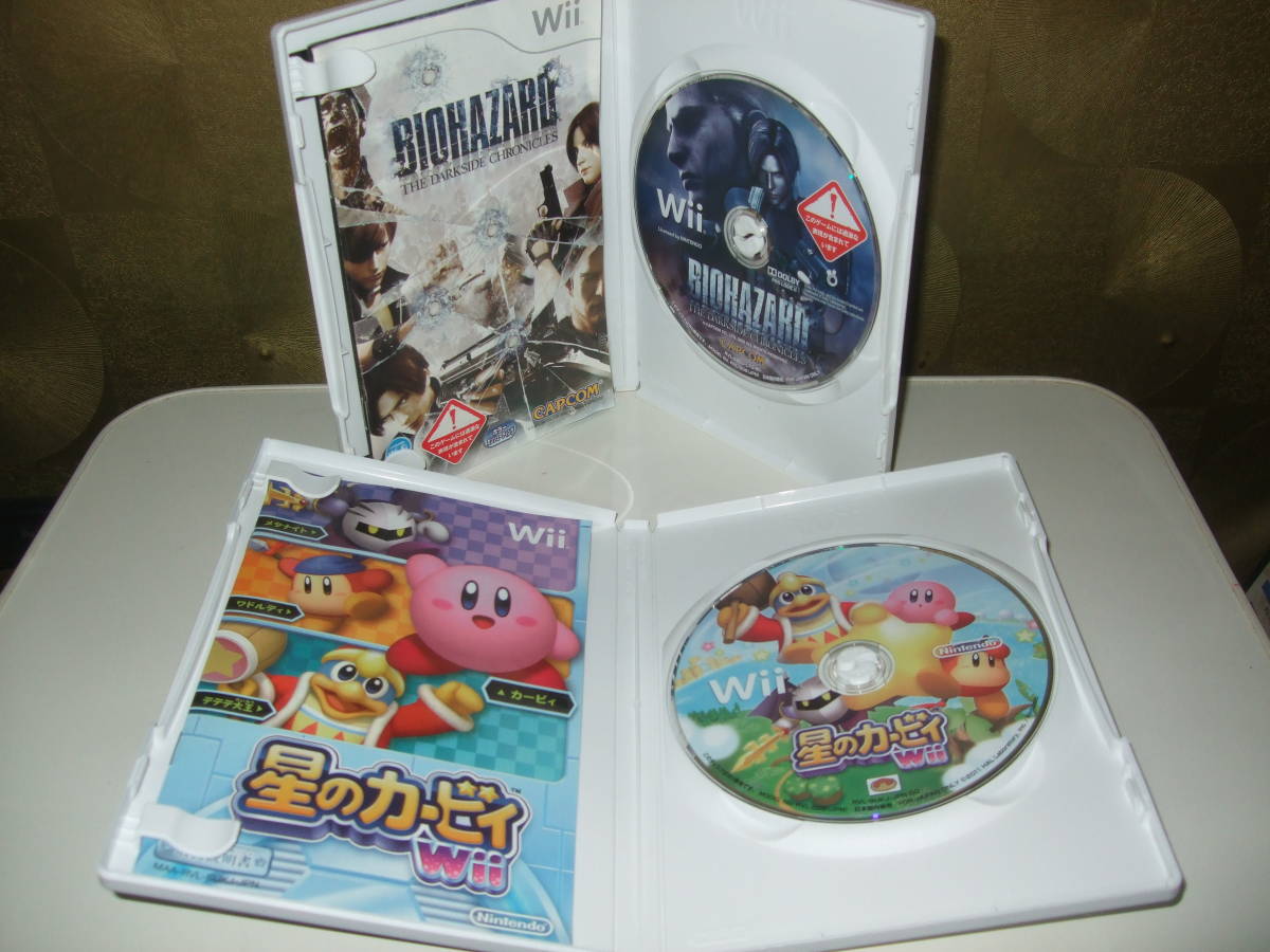 星のカービィ Wii Kirby's Return to Dream Land + バイオハザード ダークサイドクロニクルズ ...