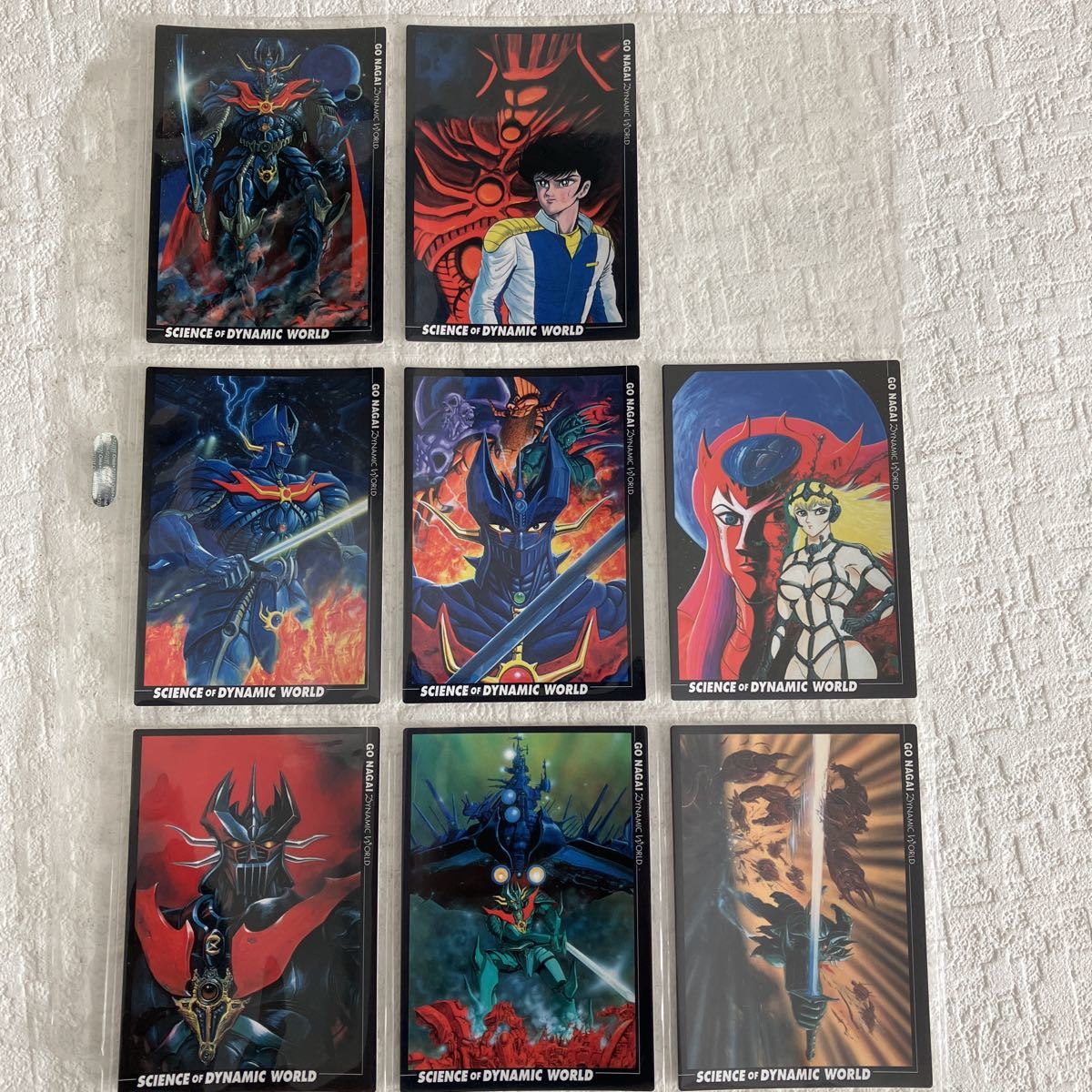 e142/10 カードダスマスターズ 永井豪 ダイナミックワールド マジンサーガ ゴッドマジンガー Zマジンガー 初版 バンダイ まとめて 当時物(その他)｜売買されたオークション情報 ...