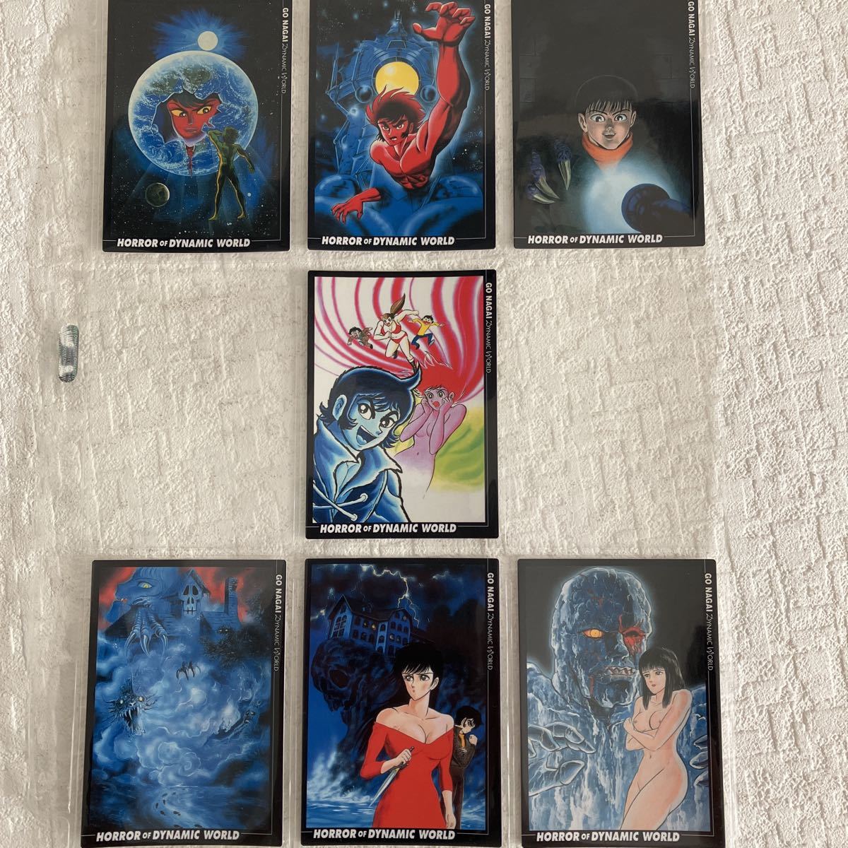 e142/10 カードダスマスターズ 永井豪 ダイナミックワールド マジンサーガ ゴッドマジンガー Zマジンガー 初版 バンダイ まとめて 当時物(その他)｜売買されたオークション情報 ...