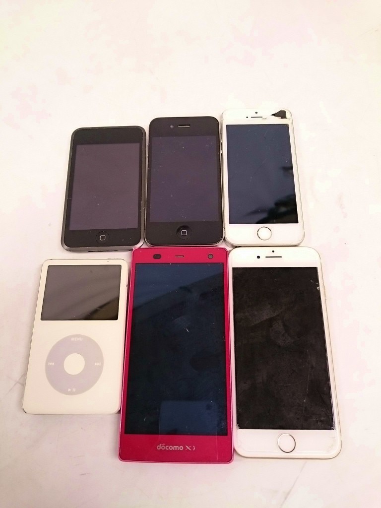 アイポッド アイフォン アンドロイド Apple iPod A1213 30GB A1136 ARROWS NX F-01F iPhone 7 ...