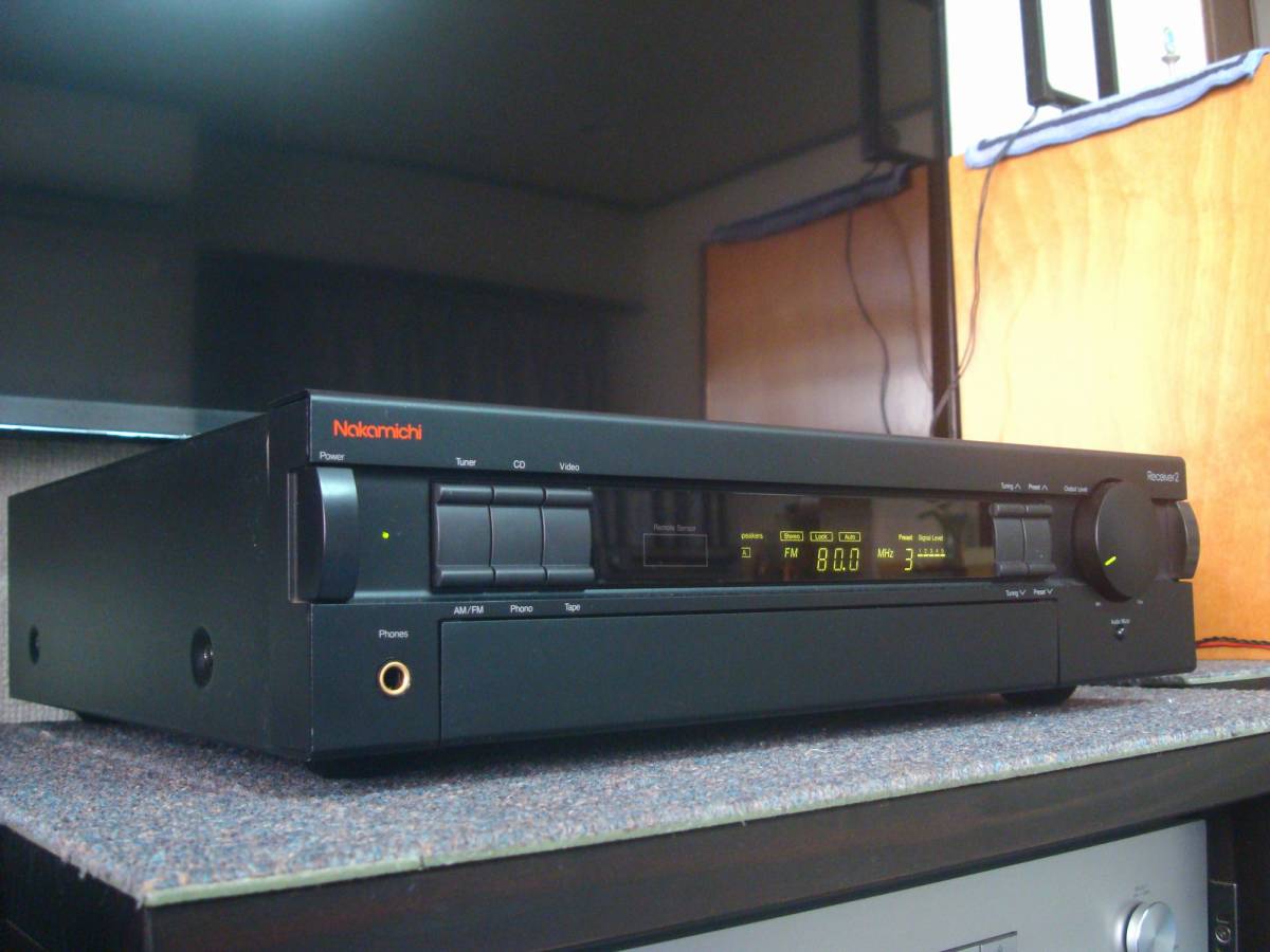 品種 Nakamichi Receiver2 レシーバーアンプ メンテナンス 調整済完動品 品 #:50137(チューナー)｜売買されたオークション情報、yahooの商品情報をアーカイブ公開 ...