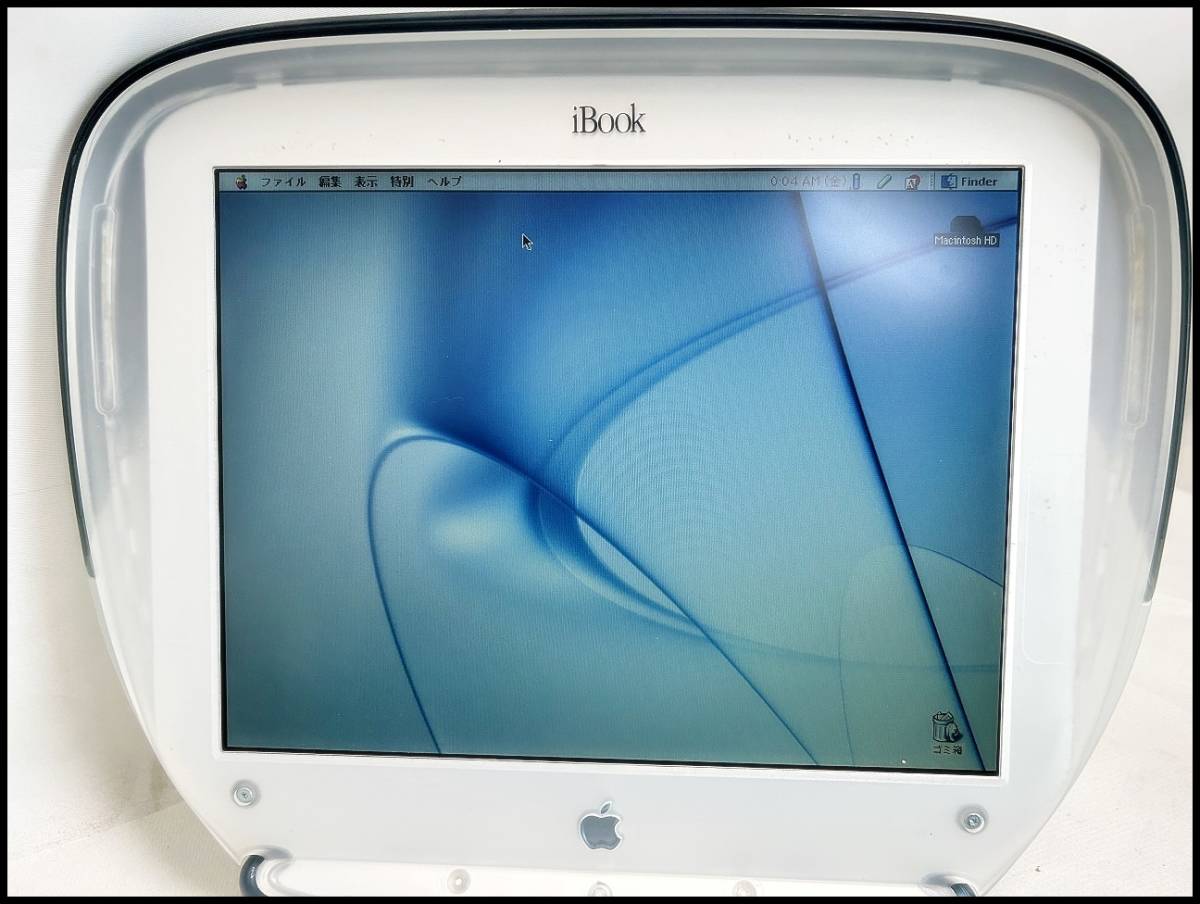 machintosh apple iBook G3 M2453 クラムシェル ブルー 通電確認のみ ジャンク品(iBook)｜売買されたオークション情報、yahooの商品情報をアーカイブ公開 ...