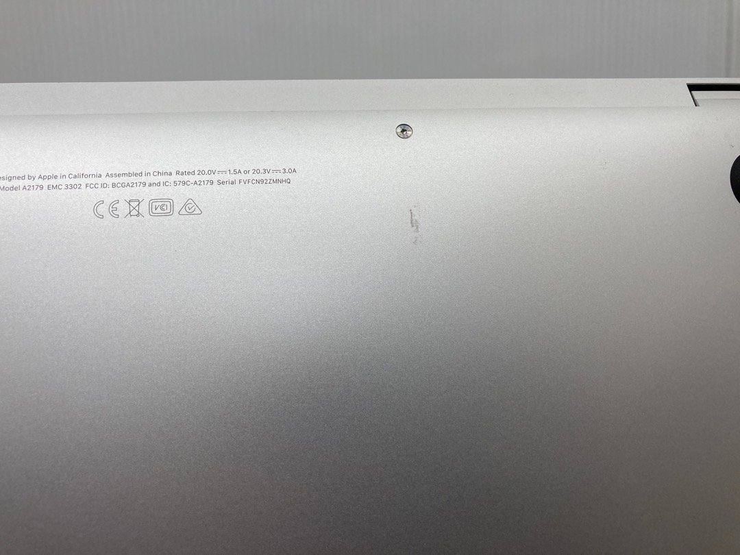 Apple MacBook Air Retina 13inch 2020 A2179 Corei3-1000NG4 8GB SSD256GB ...