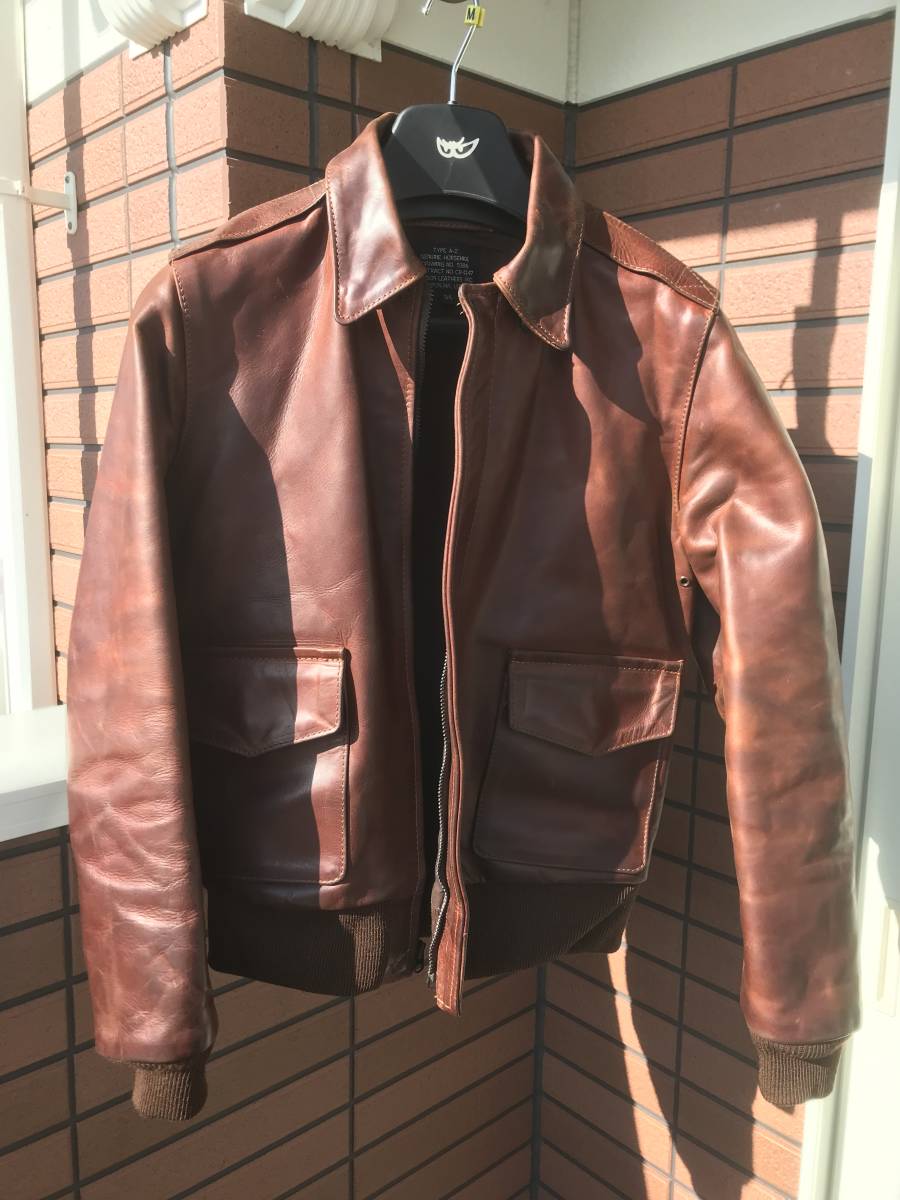 VANSON A2ホースハイドレザー 34(ジャケット、上着)｜売買されたオークション情報、yahooの商品情報をアーカイブ公開 - オークファン（aucfan.com）