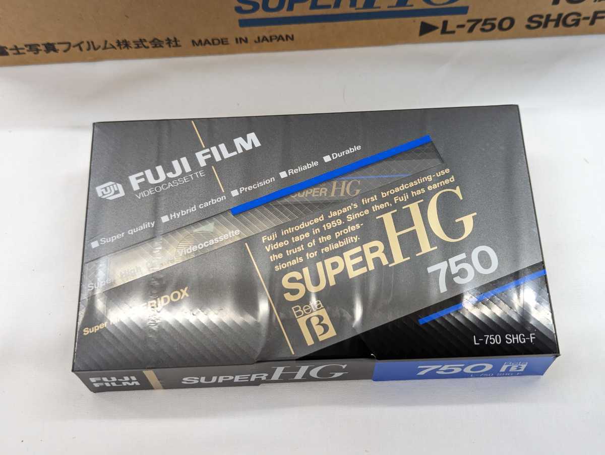 FUJIFILM SUPERHG SUPER HG 750 Beta L-750 SHG-F テープ 10個入(記録媒体)｜売買された ...