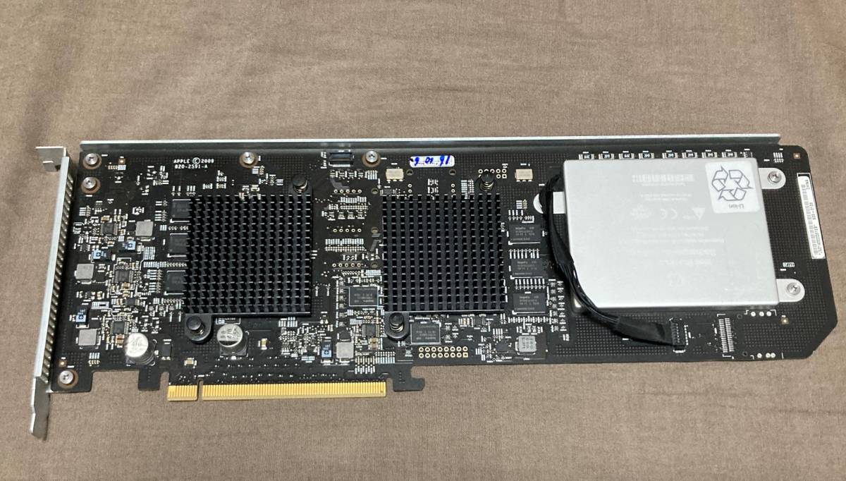 通電〇／状態不明 apple mac pro raid card rechargeable battery a1247 レイドカード ...