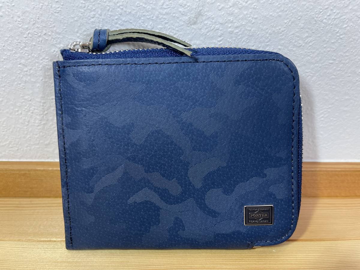 ポーター PORTER L字ファスナー財布 WONDER ワンダー 342-06034 ネイビー(財布)｜売買されたオークション情報、yahooの商品情報をアーカイブ公開 - オークファン ...