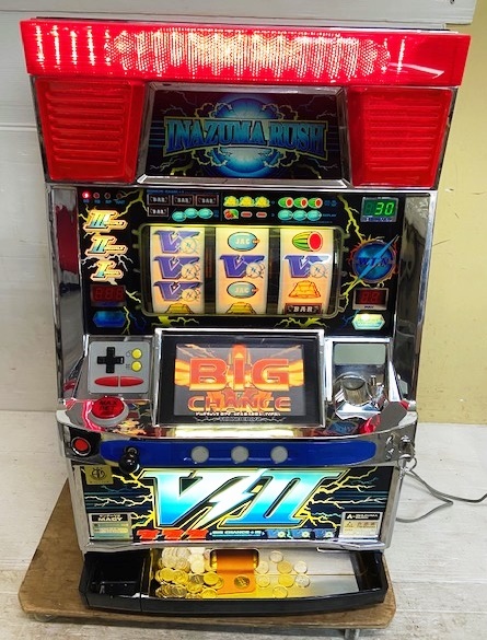 H0776 アルゼ サンダーV2 MACY INAZUMA RUSH スロット実機 直接引取限定(パチスロ実機)｜売買されたオークション情報、yahooの商品情報をアーカイブ公開 ...