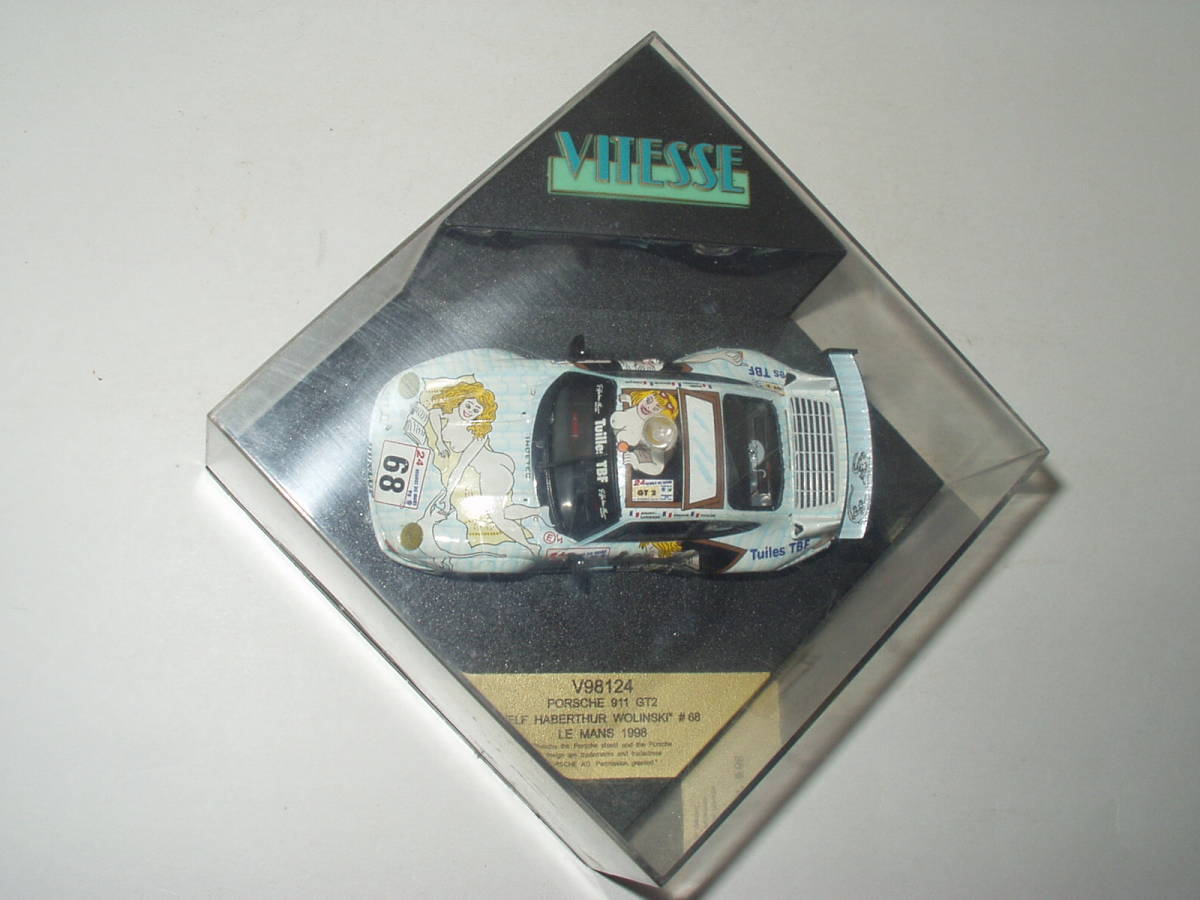 Vitesse Porsche 911 GT2 #68 1998 LeMans ELF HABERTHUR WOLINSKI / ビテス ...