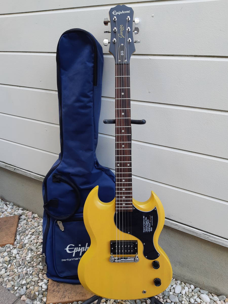 エピフォン Epiphone by Gibson LIMITED MODEL SG Junior(エピフォン)｜売買されたオークション情報、yahooの商品情報をアーカイブ公開 ...