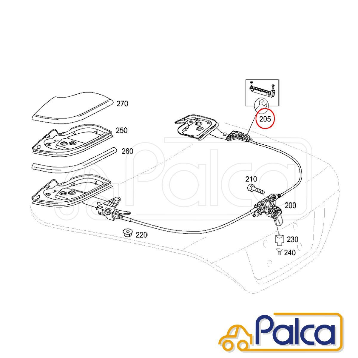 メルセデス ベンツ コンバーチブルトップフラップ リペアキット SLクラス R230 | URO製 2307500111(メルセデス・ベンツ用 ...