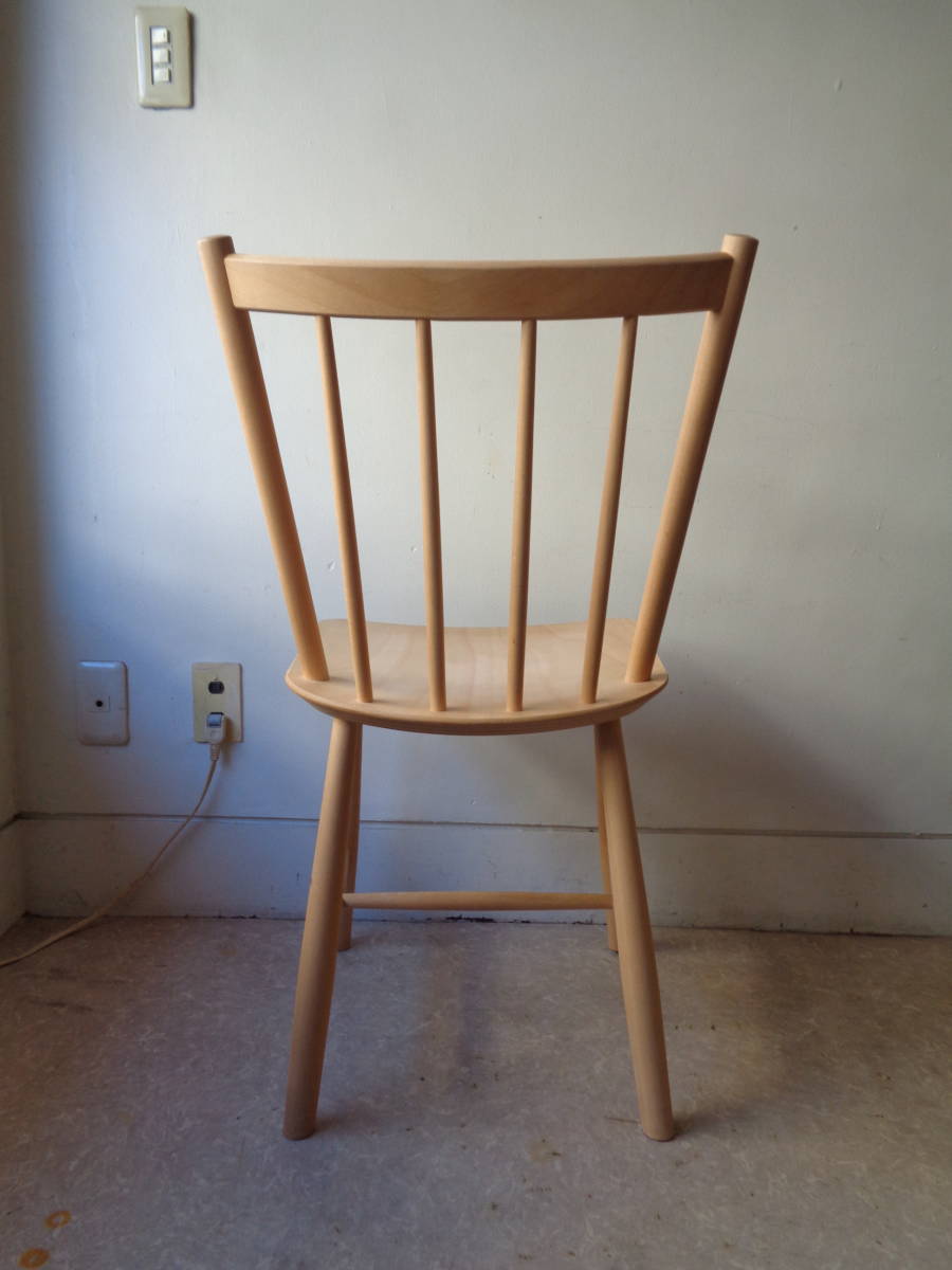 デンマーク FREDERICIA Borge Mogensen J49 チェア ビーチ ナチュラル 無塗装 B /北欧 ヴィンテージ アクタス ...