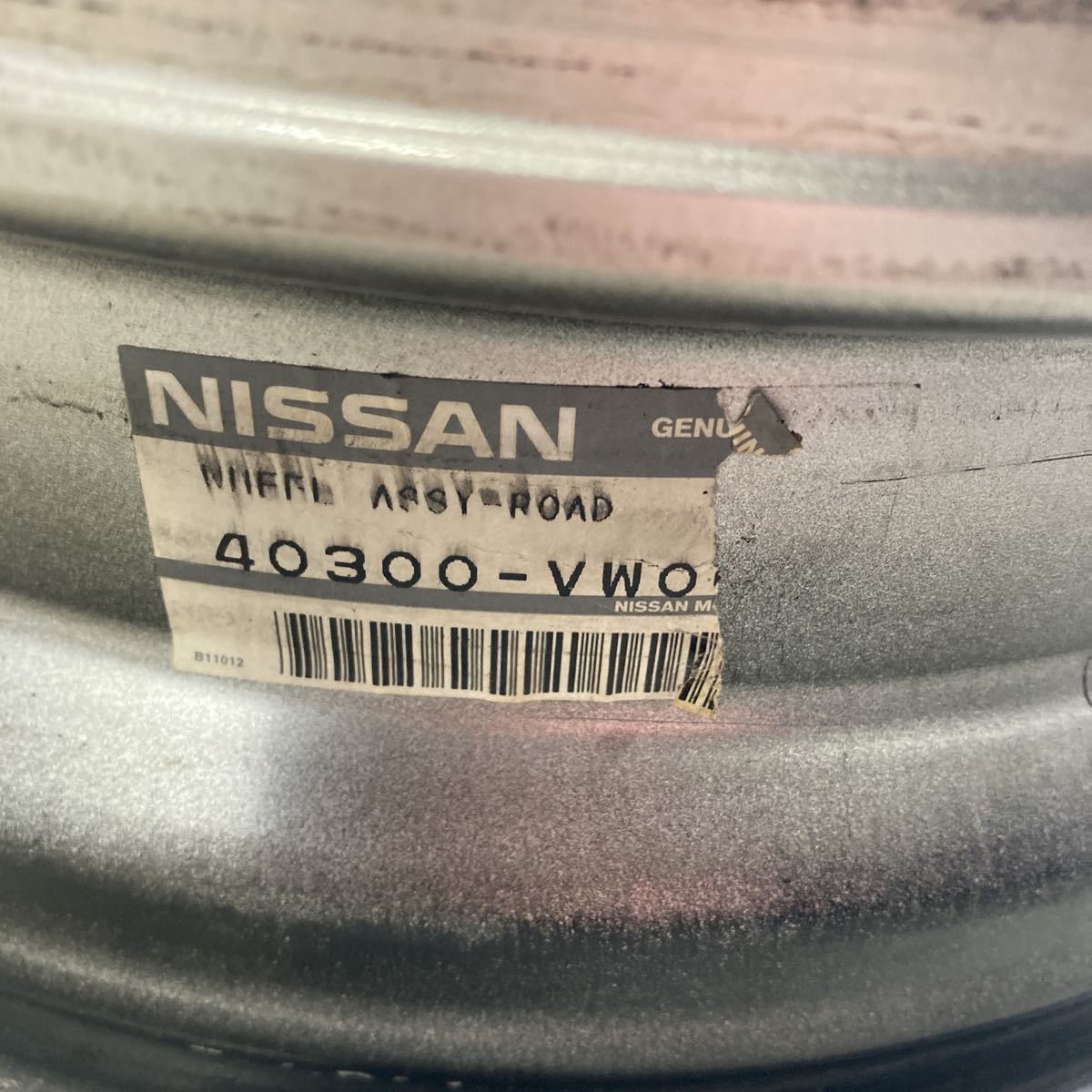 日産 純正 ニッサン キャラバン E25 スチールホイール 1本 検: 40300-VW000(純正品)｜売買されたオークション情報 ...