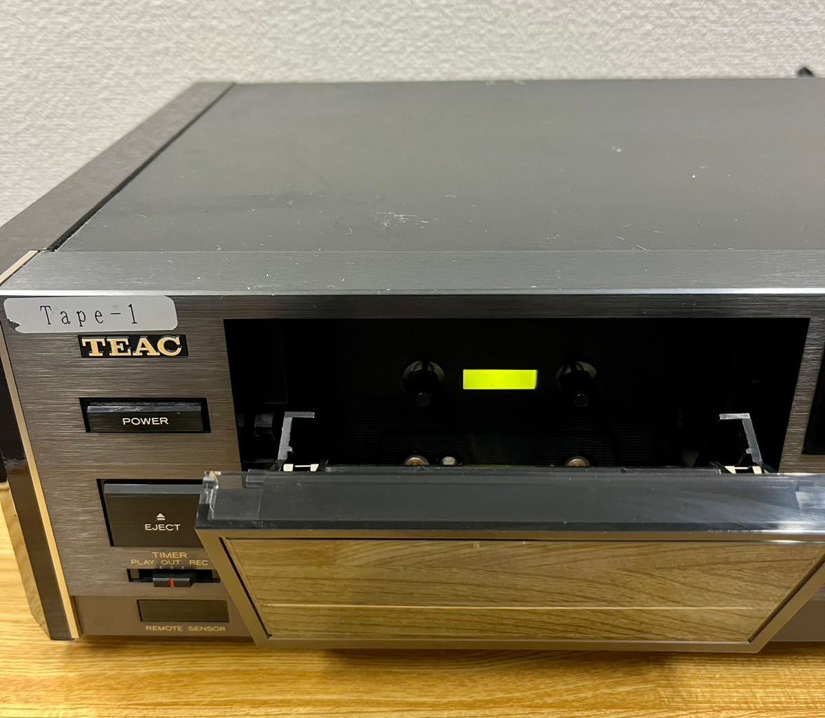 TEAC ティアック V-970X カセットデッキ 取扱説明書有り リモコン有り 221211G6194 オーディオ機品 音響機器 カセット ...