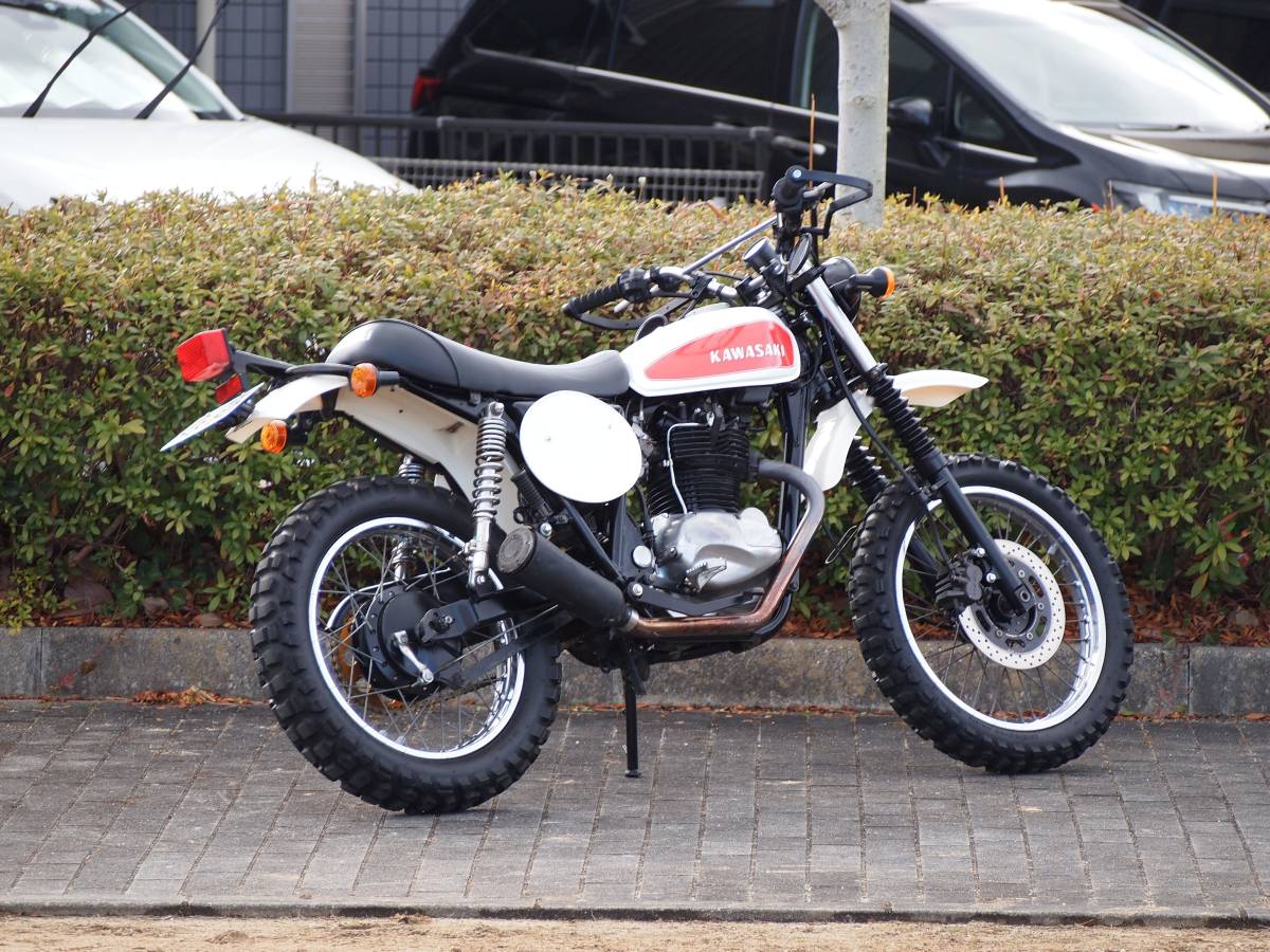 カワサキ 250TR VMXカスタム 各所整備済み スクランブラー ビンテージモトクロス GB350 クラブマン エストレヤ セロー KLX XR250(126cc-250cc)｜売買された ...
