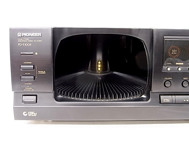 y0173 PIONEER PD-F1005 パイオニア CDチェンジャー 101枚 COプレーヤー 通電確認済み(パイオニア)｜売買されたオークション情報、yahooの商品情報をアーカイブ ...