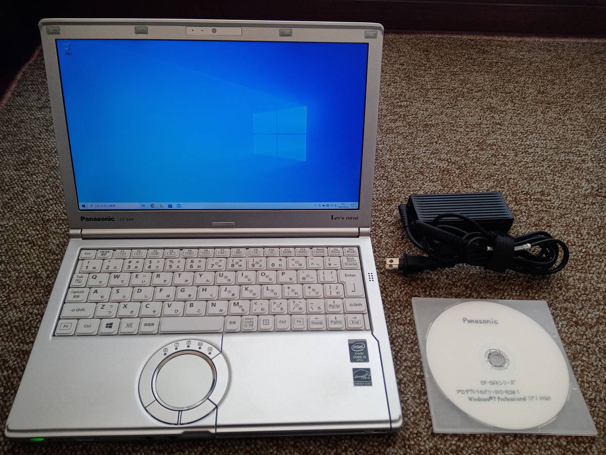訳アリ Win7リカバリディスク付 Panasonic Let'sNote CF-SX4 CF-SX4EDHCS(12インチ～)｜売買されたオークション情報、yahooの商品情報をアーカイブ ...