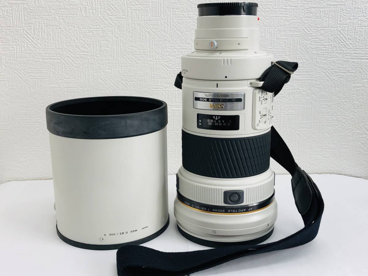 /MINOLTA/ミノルタ/単焦点望遠レンズ/AF 300/AF APO TELE 300mm F2.8 32 D SSM/レンズ(ソニー ...