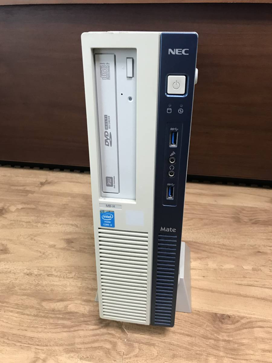EC008 現状品 デスクトップパソコン 本体のみ NEC PC-MK34LBZDH Core i3-4130 3.40GHz/4GB ...