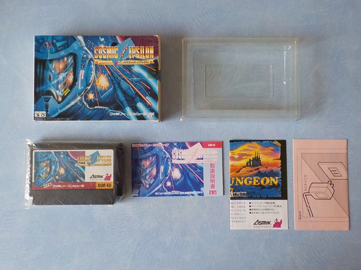 コズミックイプシロン アスミック ASM-EO ASMIK 3Dシステム お宝 ファミコン FC レトロゲーム 良品(アクション)｜売買されたオークション情報、yahooの商品情報をアーカイブ ...
