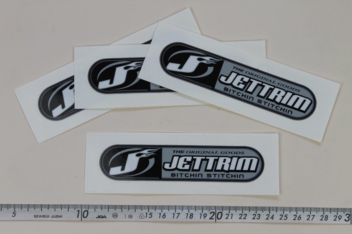 50%OFFスタート JET-TRIM ステッカー 2.5cmX13cm 4枚セット WHITE #JT-S01(水上オートバイ用)｜売買され ...