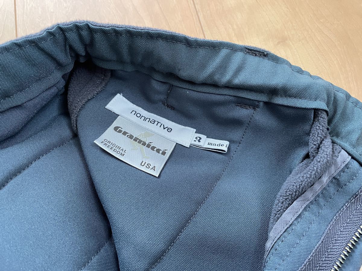 nonnative 21AW CLIMBER EASY PANTS POLY FLEECE POLARTEC by GRAMICCI 3/GRAY ノンネイティブ グラミチ フリース パンツ ...