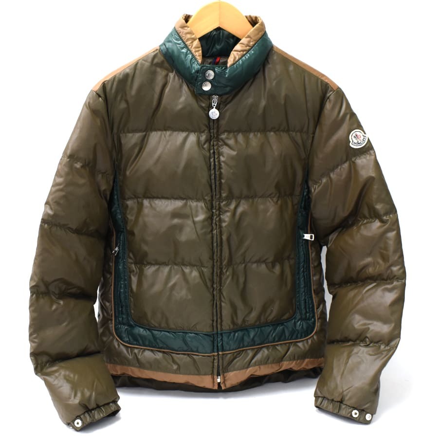 1円 極 MONCLER モンクレール アウター ダウンジャケット カメルーン 41318 サイズ0 ナイロン カーキ E.Bop.jW-13(0)｜売買されたオークション情報、yahooの ...