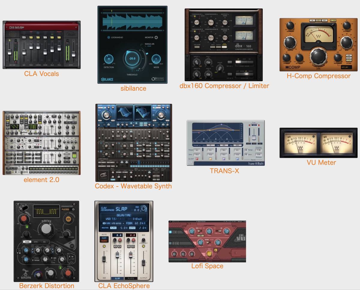 数量限定 未登録 正規品 Wavesプラグイン11種セット CLA Vocals/sibilance/dbx 160/H-Comp/Element 2/Codex/TRANS-X/VU ...