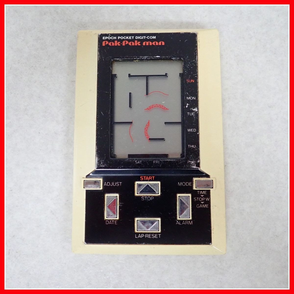 LCDゲーム 電子ゲーム EPOCH POCKET DIGIT-COM ポケットデジコム パクパクマン Pak-Pak man エポック社 ...