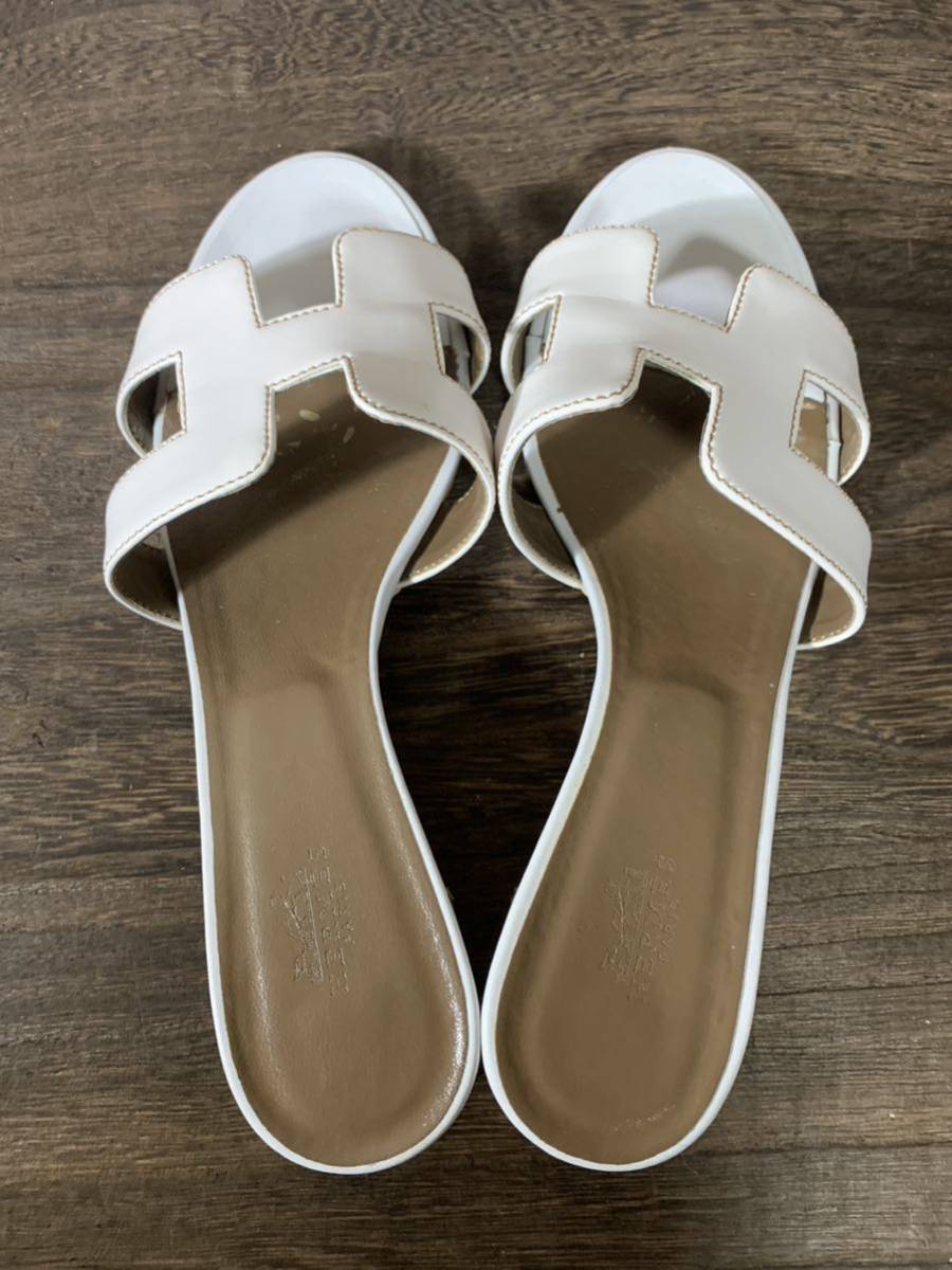 1000円スタート HERMES エルメス サンダル パンプス シューズ ①(女性用)｜売買されたオークション情報、yahooの商品情報をアーカイブ公開 - オークファン（aucfan.com）