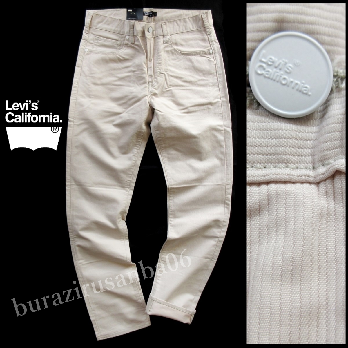 メンズ W30 定価14 300円 リーバイス カリフォルニア ベッドフォード ロングパンツ オフ白 Levi's California LIMITED EDITION(ボトムス)｜売買された ...