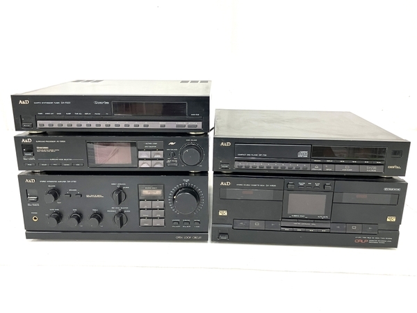 A&D DA-U730 AV-S830 DA-F830 DP-730 GX-W830 プレイヤー アンプ おまとめセット 音響機材 ジャンク ...