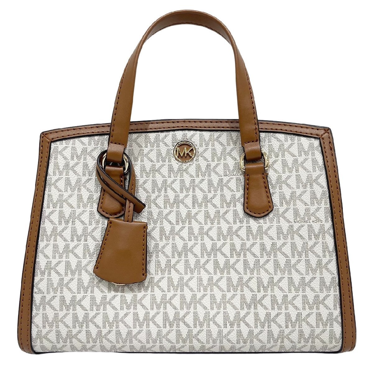 MICHAEL KORS マイケルコース CHANTAL シャンタル メッセンジャー スモール MKシグネチャー ハンドバック 2WAY 良品 ...