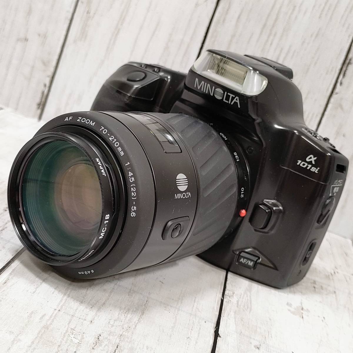 ミノルタ アルファ MINOLTA α 101si ZOOM 70-210mm 1:4.5 22 -5.6 一眼レフ フィルムカメラ オートフォーカス 10526(ミノルタ)｜売買された ...