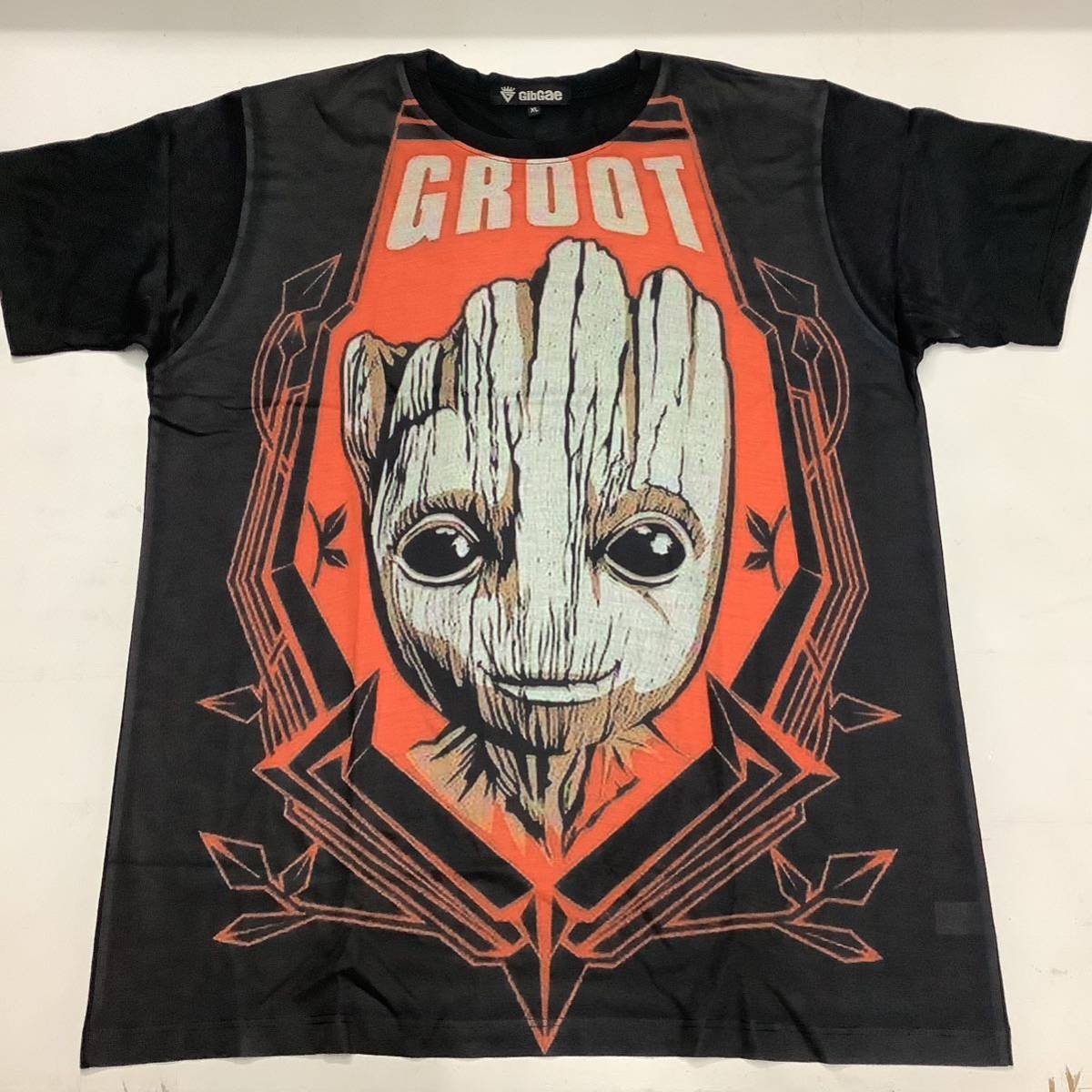 SR12C1. デザインTシャツ XLサイズ Guardians of the galaxy 6 ガーディアンズオブギャラクシー GROOT グルート 半袖Tシャツ(その他)｜売買された ...