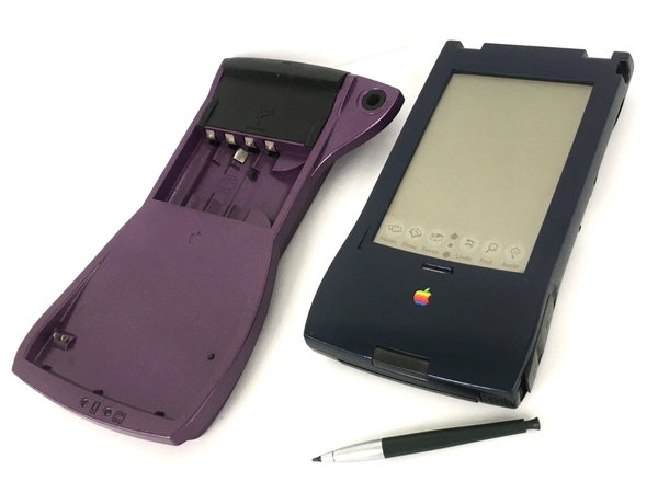 Apple H0196 Newton MessagePad 130 チャージステーション付き ジャンクY7526638(バッテリー、充電器 ...