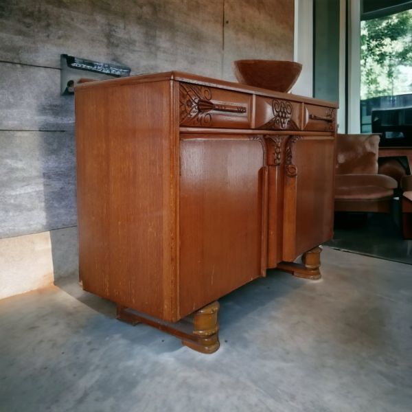 Vintage Sideboard 1950 By JARMAN & PLATT E2 London # #ERCOL ＃G-PLAN 高級 英国 天然木 アンティーク ミッドセンチュリー ...