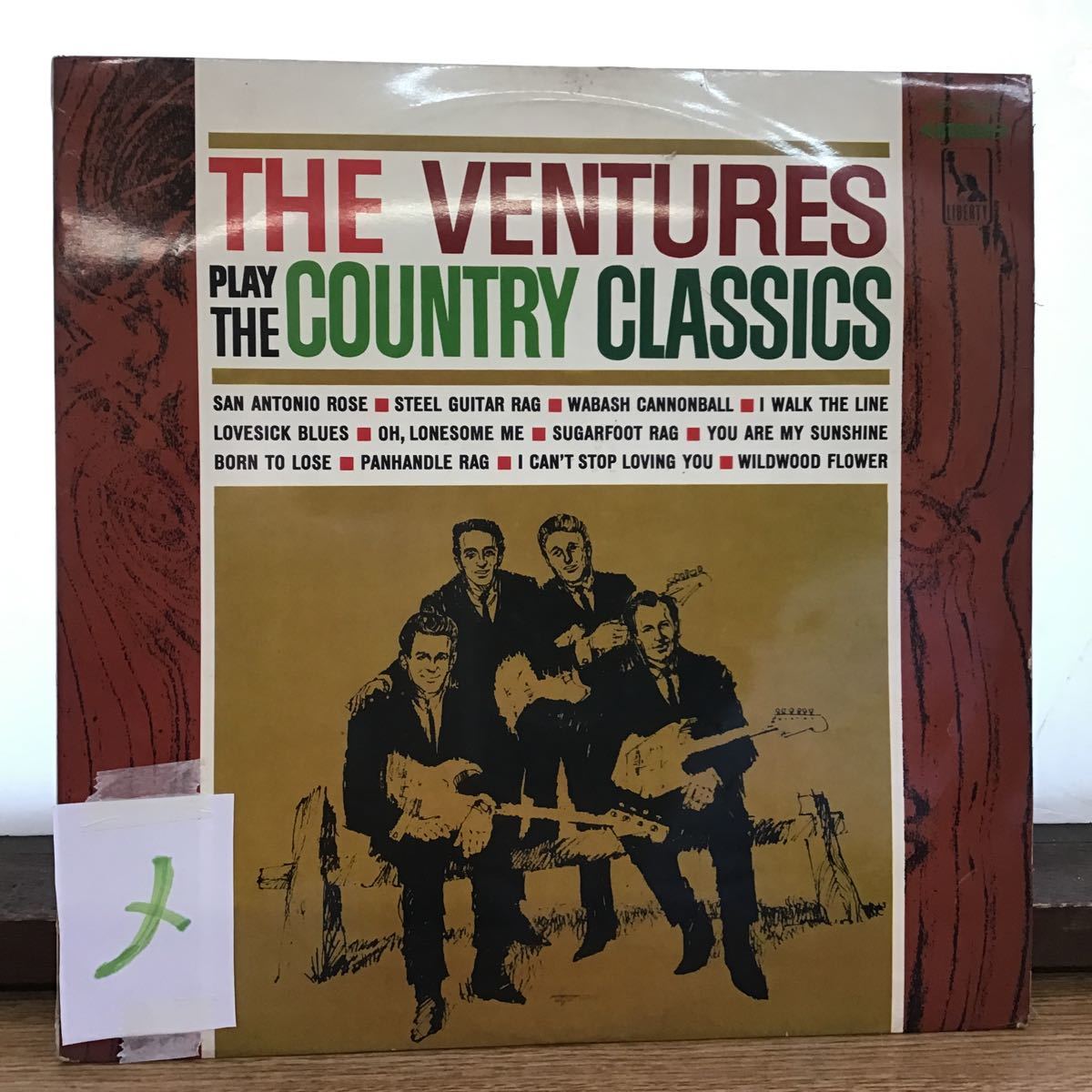 THE VENTURES PLAY THE COUNTRY CLASSICS ベンチャーズ カントリー ミュージック スペシャル LP ...
