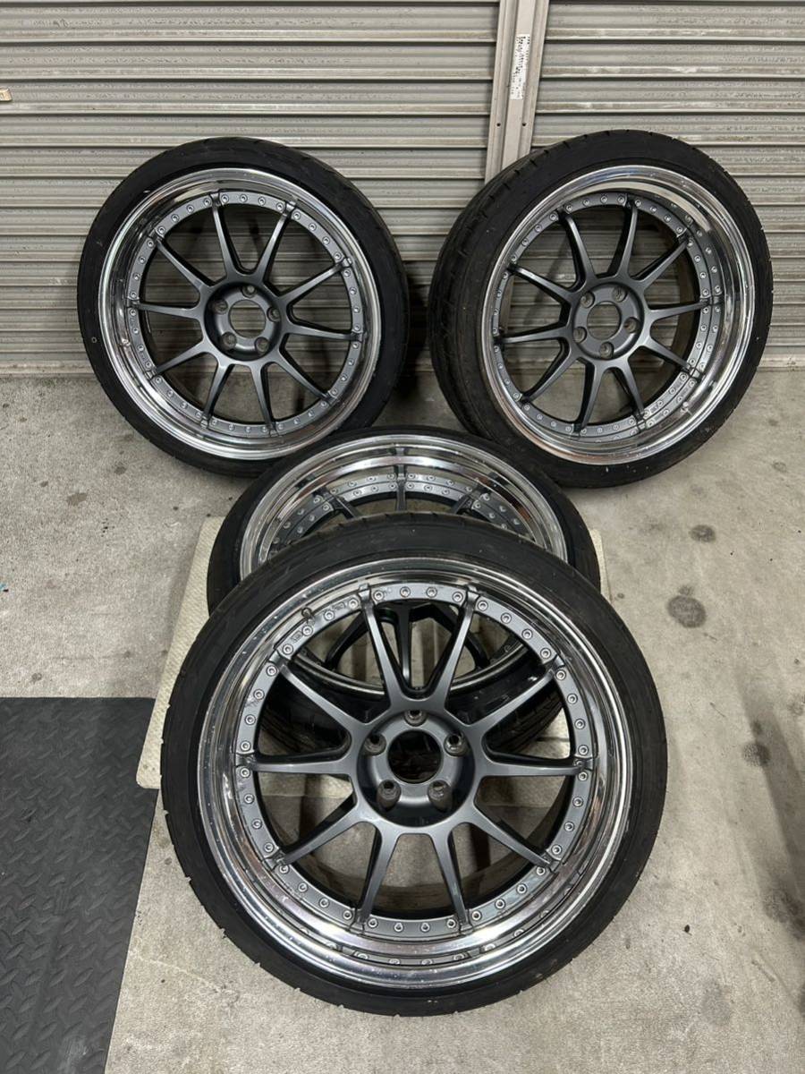 SSR プロフェッサーSP3 20インチ 8.5j 9.5j ステップリム スポークオプションカラー ビックキャリパー対応 1本訳あり ...