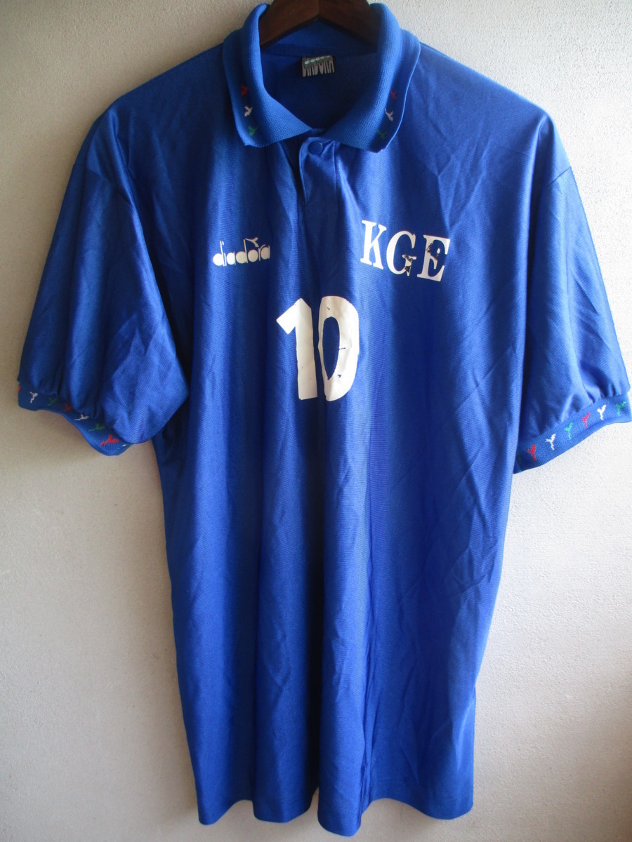diadora Tシャツ メンズ サイズ:O 色:ブルー 身丈:76 身幅:51 肩幅:53/AAI(Lサイズ)｜売買されたオークション情報 ...