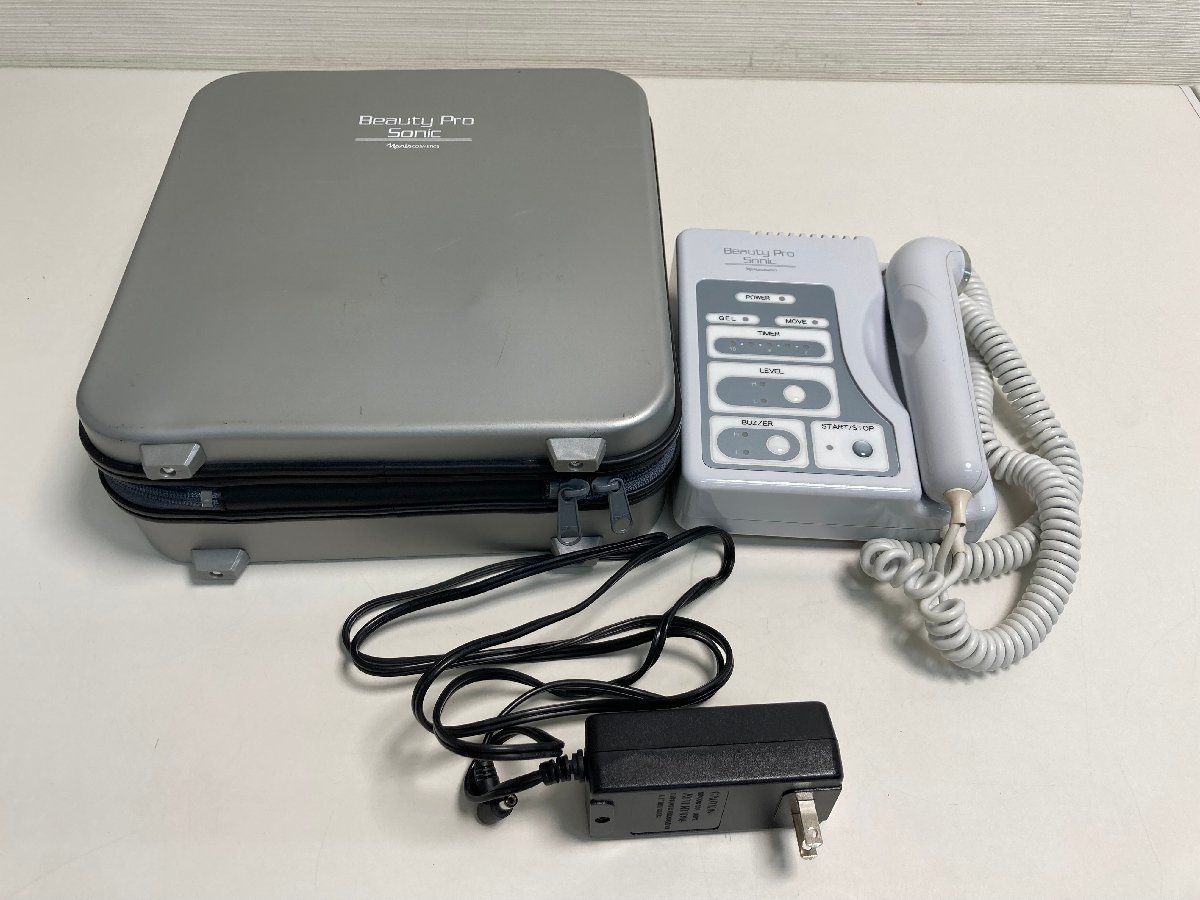 31-2497 ジャンク ナリス化粧品 BEAUTY PRO SONIC 超音波 美顔器 TO-370BV 0433(フェイスケア)｜売買されたオークション情報、yahooの商品情報を ...