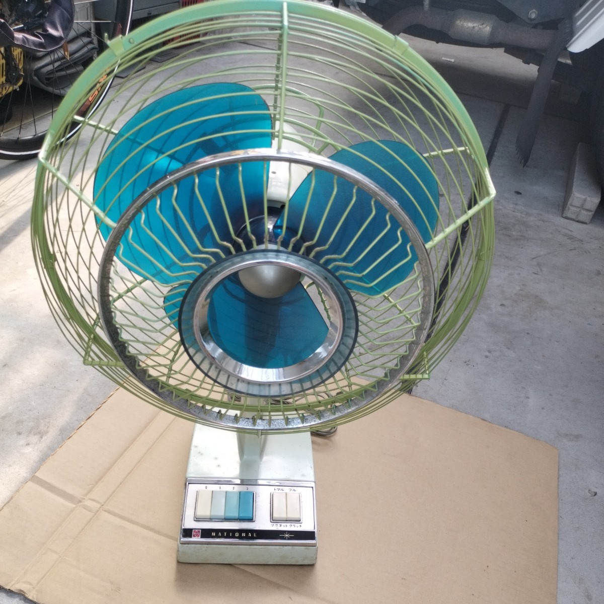 扇風機 F-30FE ナショナル NATIONAL FAN アンティーク 古い 骨董 当時物 昭和家電 昭和レトロ 50522-1(扇風機 ...